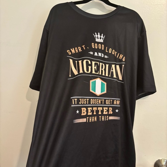 Shirts | Nigerian Pride Black Graphic Mens Tshirt | Poshmark